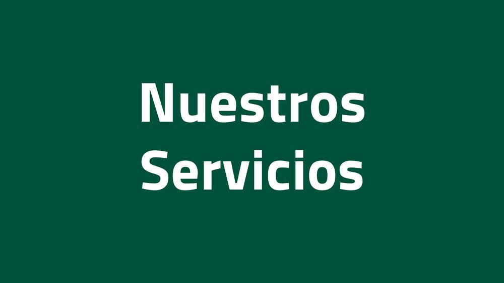 Nuestros servicios