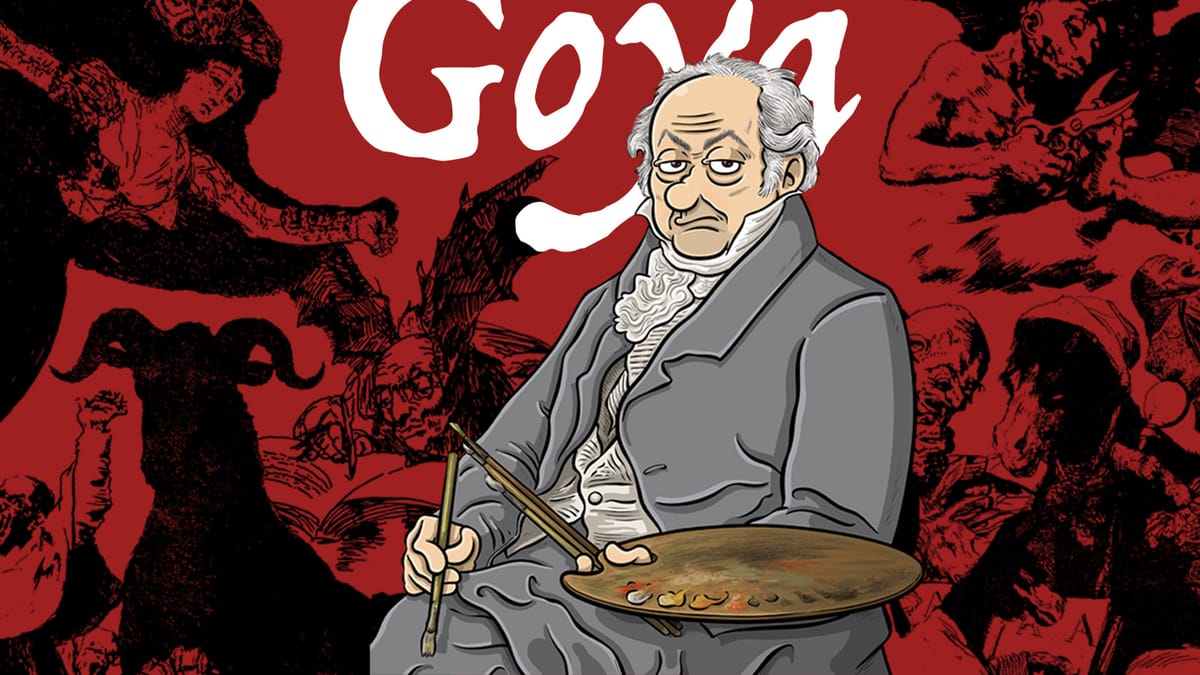 Homenaje del cómic a Goya